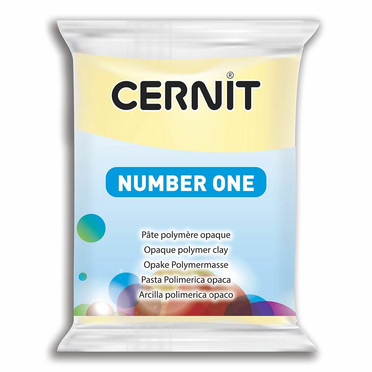 Пластика Cernit Полимерная, запекаемая, №1, цвет 730, Ваниль, 56-62 г, CE0900056