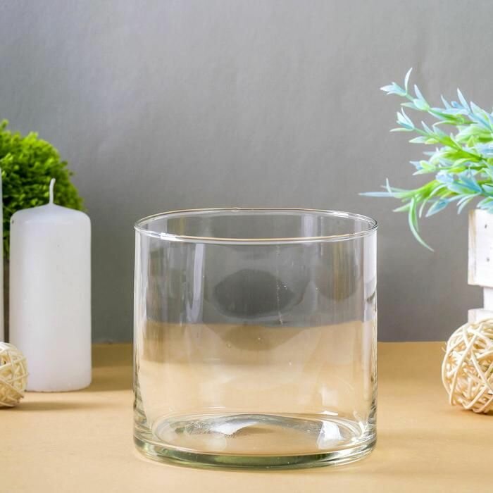 Ваза Evis "Трубка" 10х10,7 см, 0,7 л (2020)