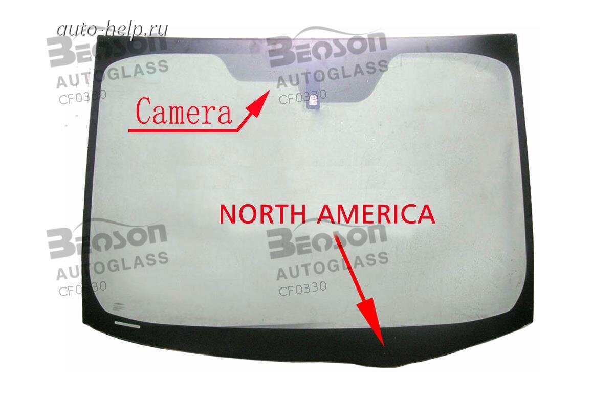 BENSON TOYOTA Лобовое крепеж VIN solar с пятаком