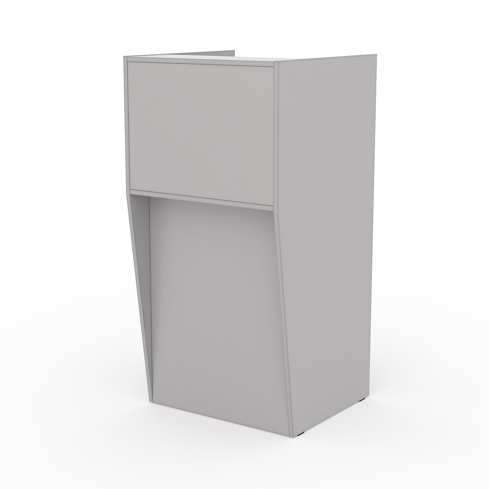 Ресепшн "симпл" №1, Серый. Производитель товара - компания Westcom.