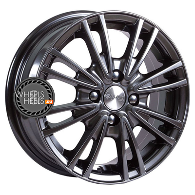 Диск автомобильный литой СКАД Пантера (КЛ109) 14x5.5 4x98 et39 dia58.6 Графит