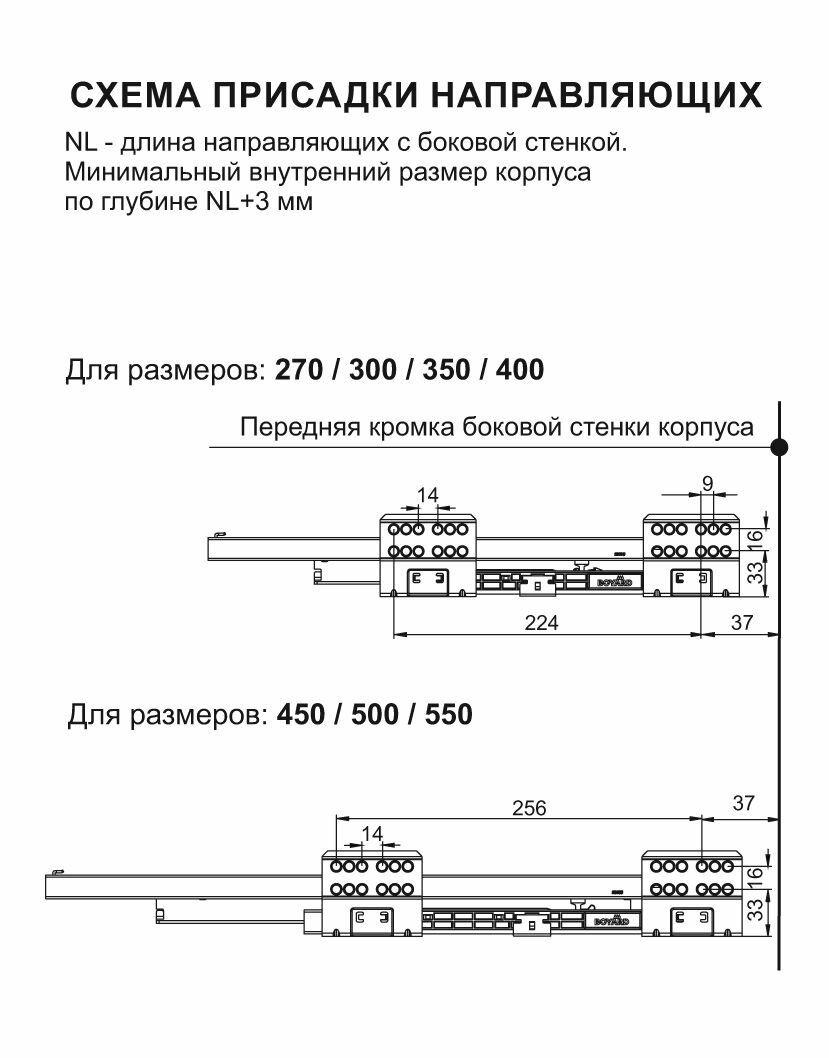 Прямые боковые стенки старт высокие SBDW13/GRPH/300, графитовый RAL7012