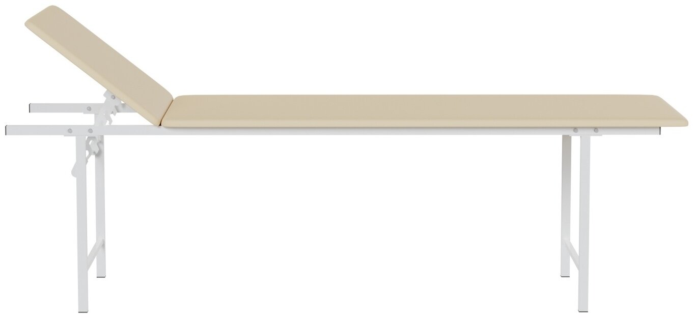 Кушетка медицинская смотровая КМс-01 (размер 1900х600 мм, цвет белый)