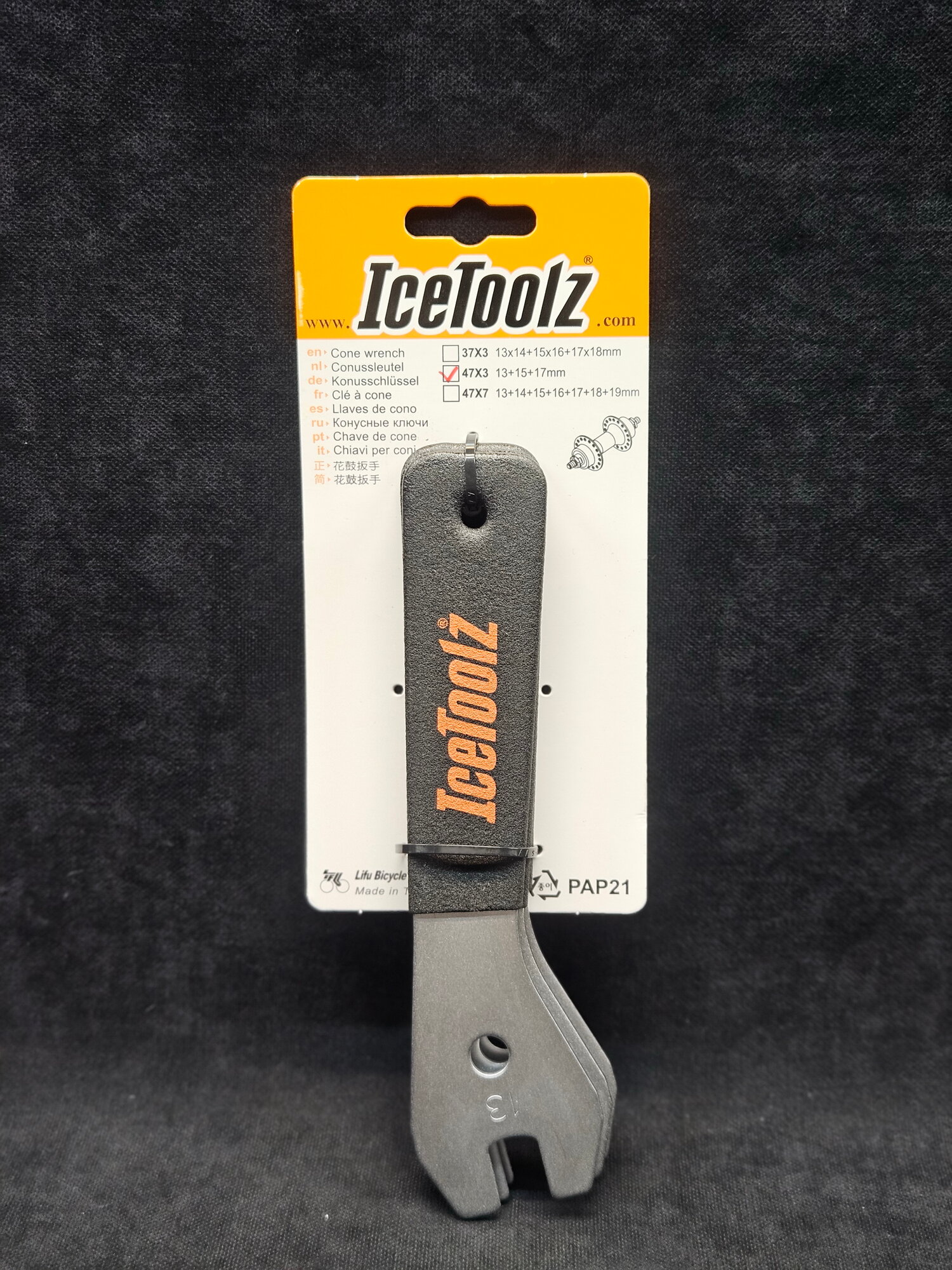 Комплект конусных ключей Ice Toolz 47X3, с 13 / 15 / 17 мм, из cro-mo сплава