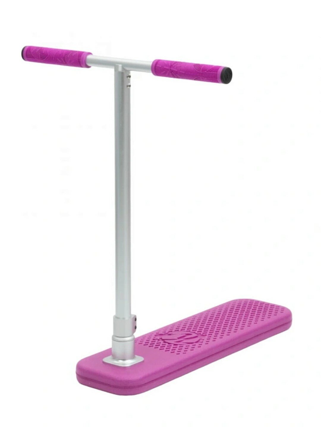 Батутный самокат Комета "Заряд 560", на рост 150-170см - Cерый