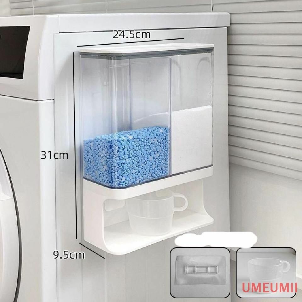 Контейнер для порошка стирального и сухого кондиционера, диспенсер для стирального порошка