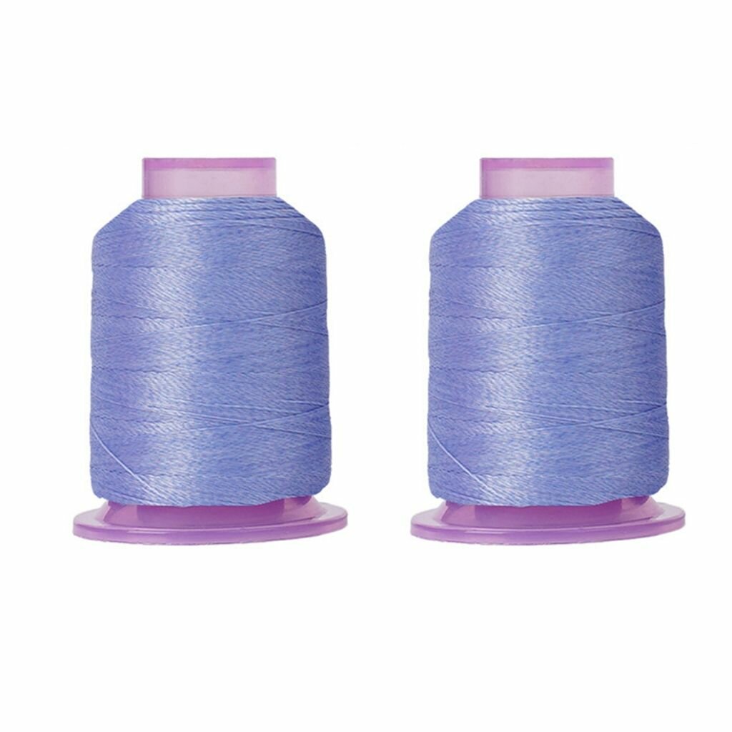 2 рулона двухниточной лески длиной 550 ярдов, чувствительной к изменению цвета при высокой температуре-B01