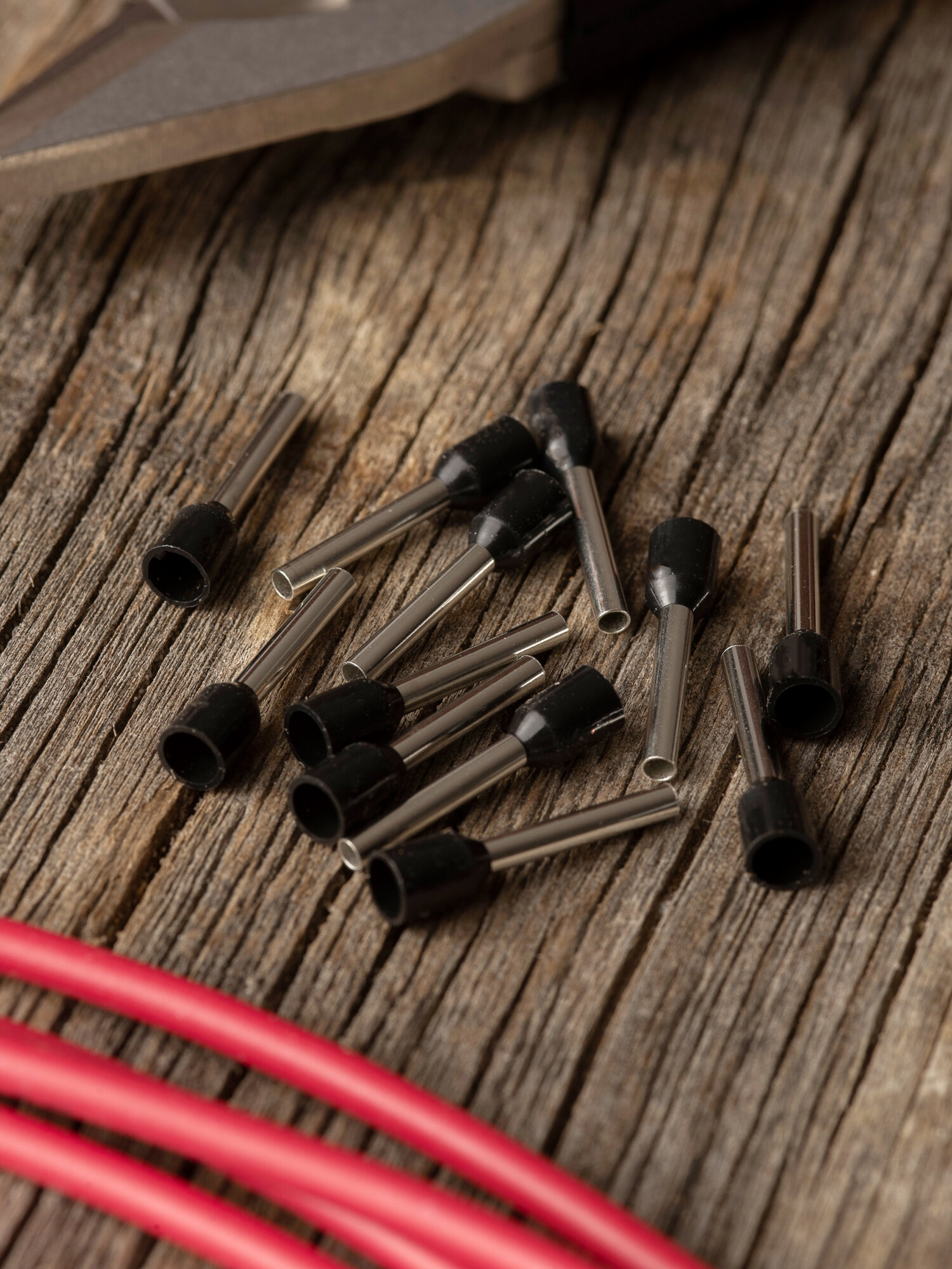 Наконечник штыревой втулочный изол. НШвИ 1.5-12 (уп.50шт) EKF nhvi-1.5-12