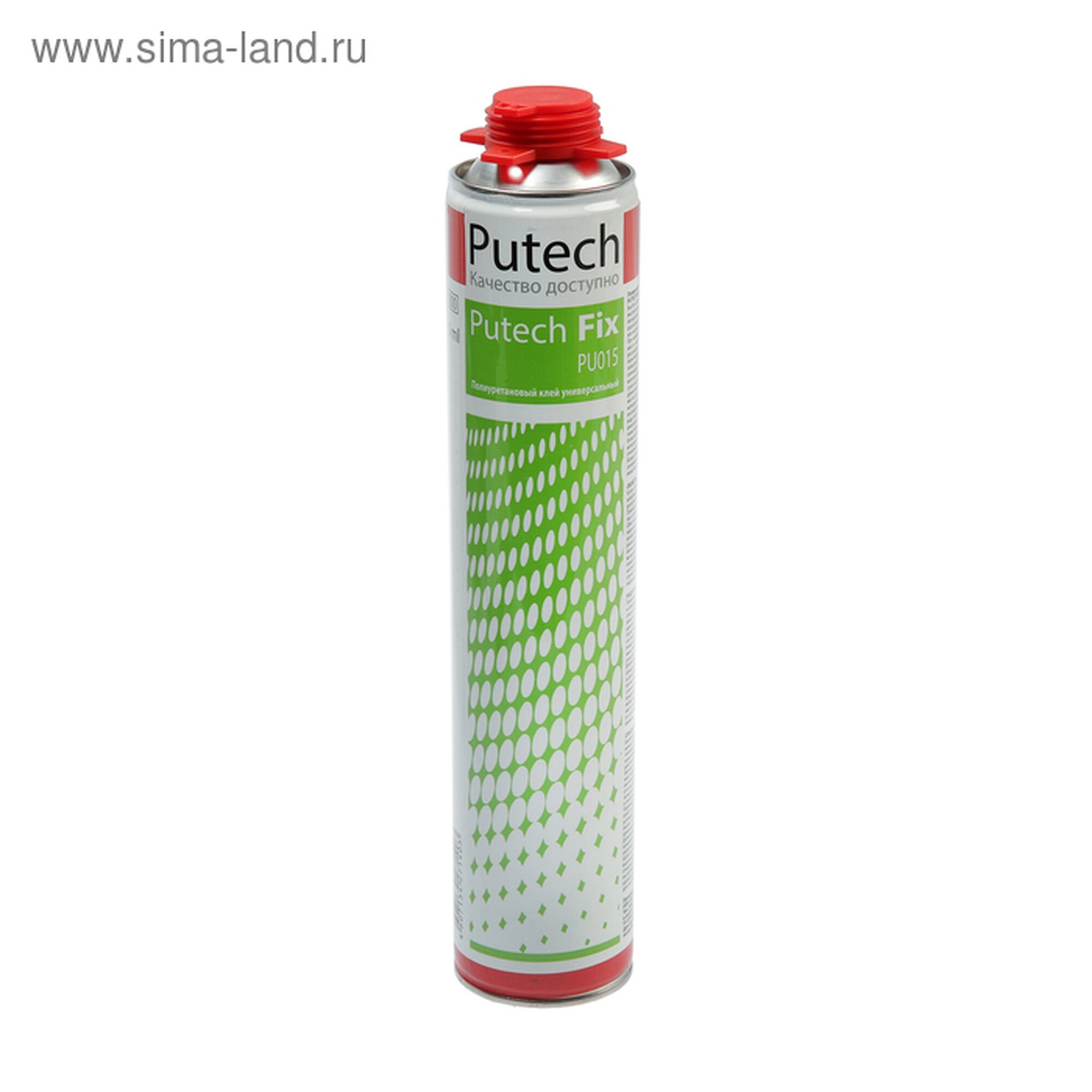 Клей-пена Putech, полиуретановый, под пистолет, универсальный, 1 л