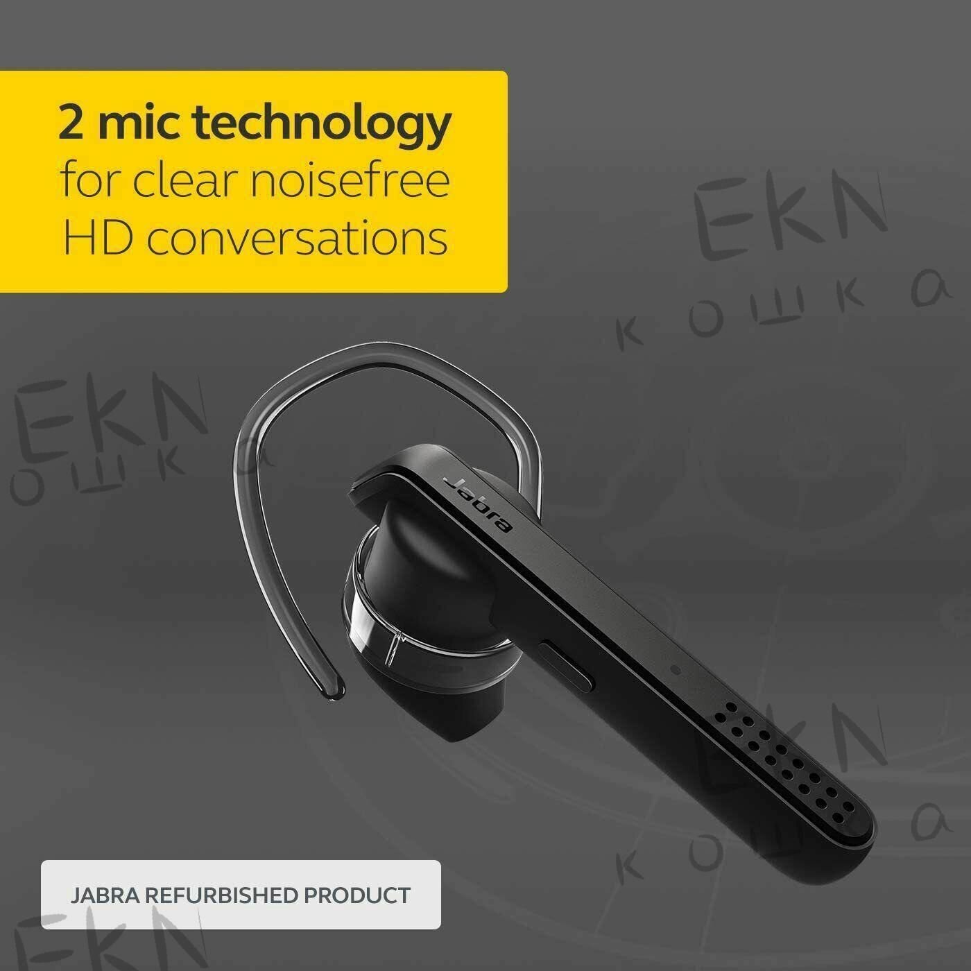 Bluetooth-гарнитура Jabra Talk 45 беспроводная с микрофоном моно наушник