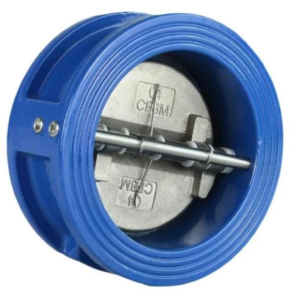 Клапан обратный чугун 2/створ Ду 40 Ру 16 ТМакс=120 ОС межфл. створки нерж.+EPDM Benarmo 2