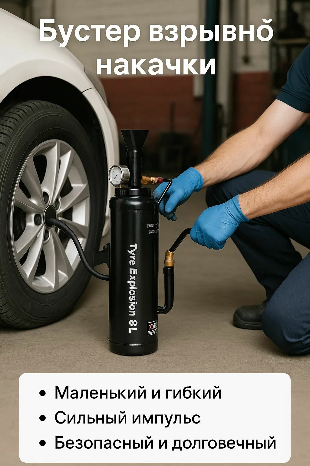 Бустер взрывной накачкиmn