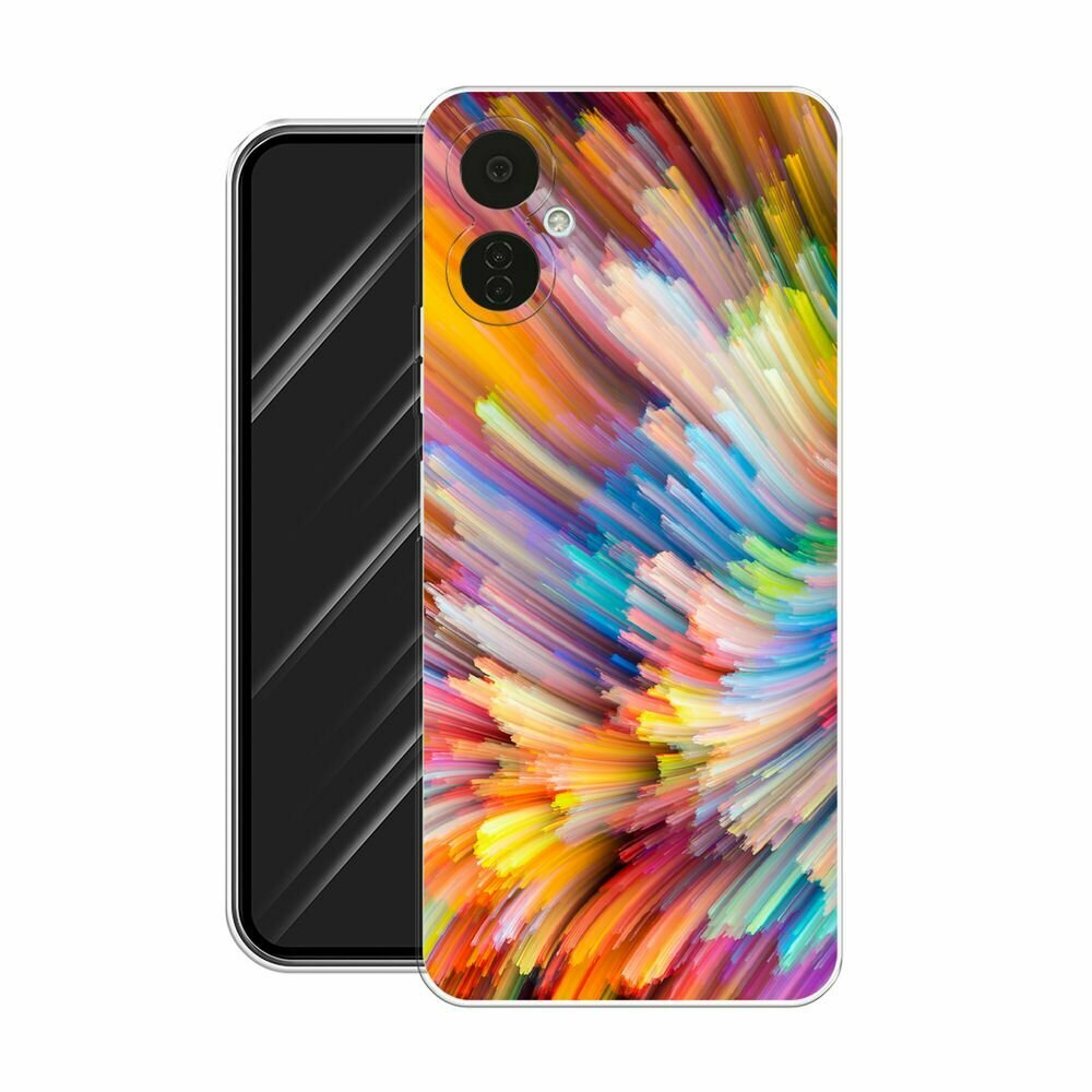 Чехол на Tecno Camon 19 Neo / Техно Камон 19 Нео с принтом Абстракция 4 — фото 1