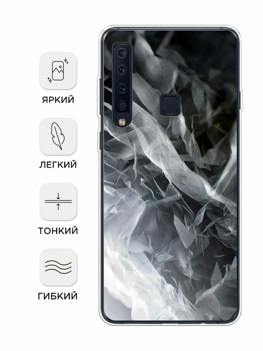 Чехол на Samsung Galaxy A9 2018 / Самсунг Галакси А9 2018 с принтом "Абстракция 9" — фото 1