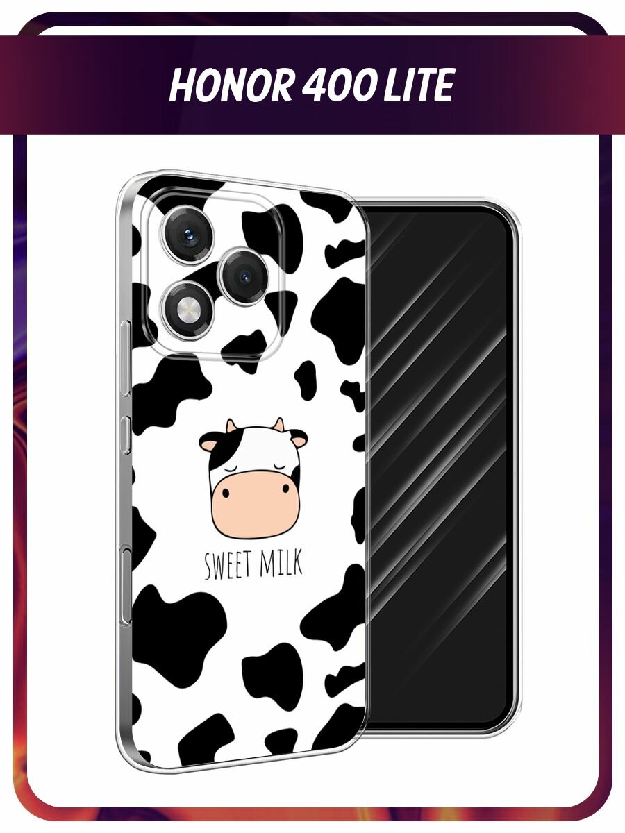 Чехол на Honor 400 Lite / Хонор 400 Лайт с принтом Sweet milk