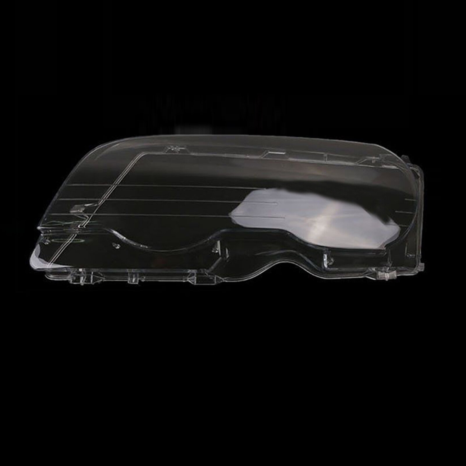 Headlight Clear Cover Left Side Headlamp Lense Front Headlamp Lens Replacement for BMW E46 2DR M3 325Ci 01-06 Base Coupe 2 Door 1999-03, Material ABS Plastic, OE part number 63126904298;63128377278, Size 38*16.5*6cm, Package Size 44*18*14cm, Package