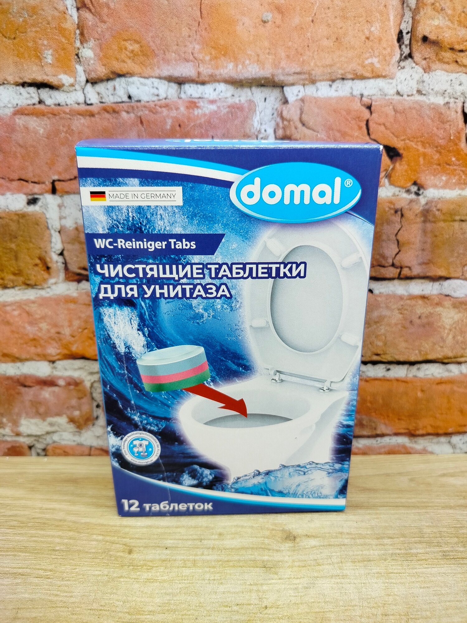 Domal Чистящие таблетки для унитаза 12 шт 300 гр