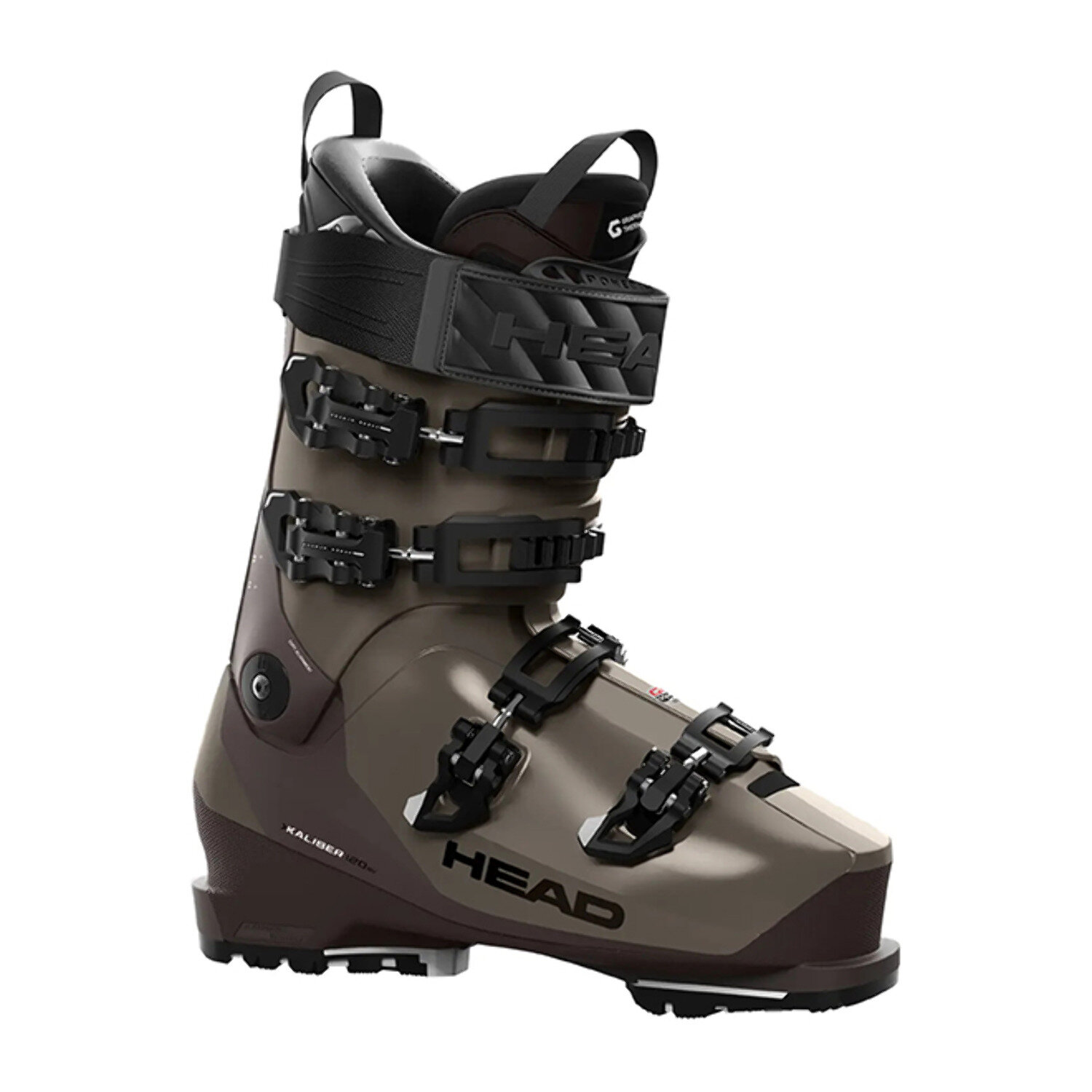 Горнолыжные ботинки Head Kaliber 120 MV GW Titanium 25/26 , для мужчин , коричневый