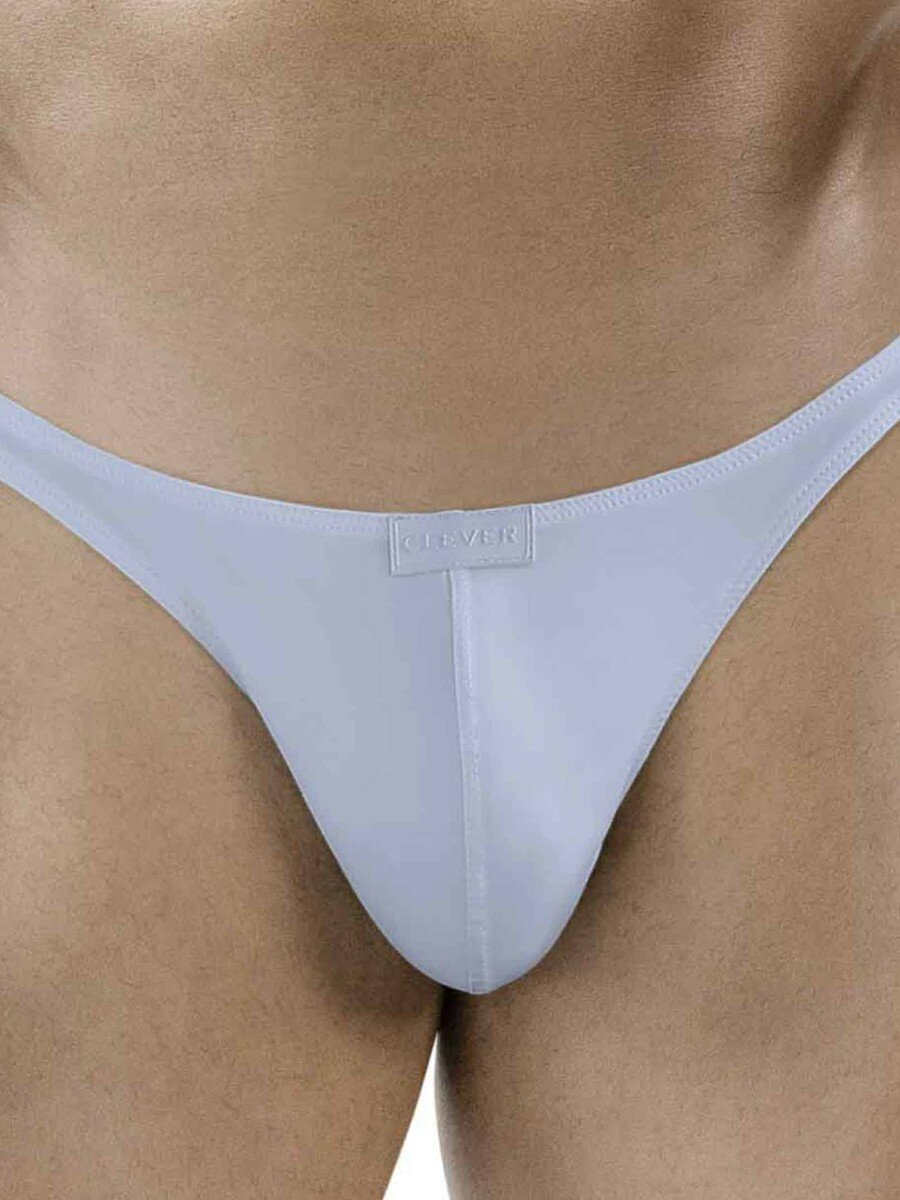 Мужские трусы тонги серые Clever Moda DESIRABLE THONG 183012 XL (50)