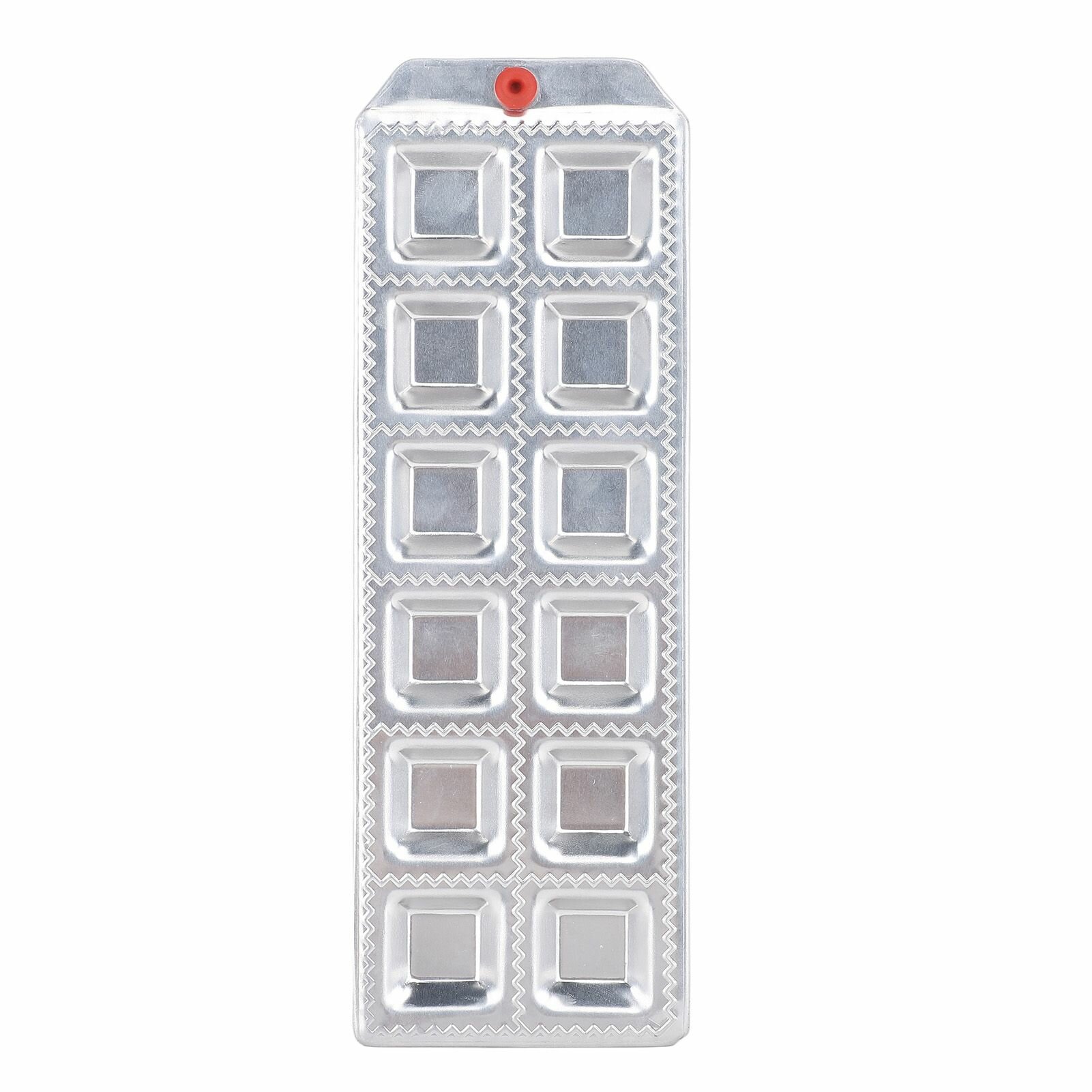 Квадратный пресс для равиоли из алюминиевого сплава 12 отверстий для пельменей и пасты