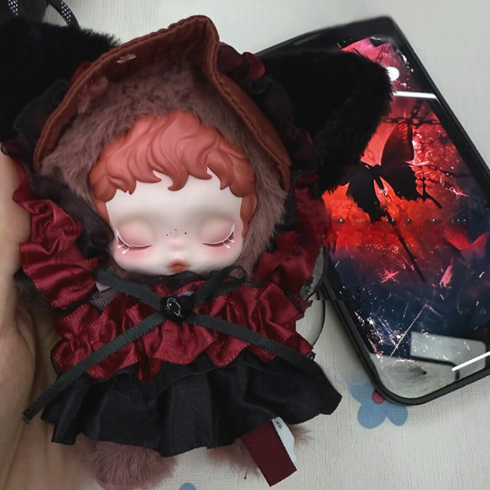 Модные платья ангела в стиле кошки для кукол Череп Панда, без куклы