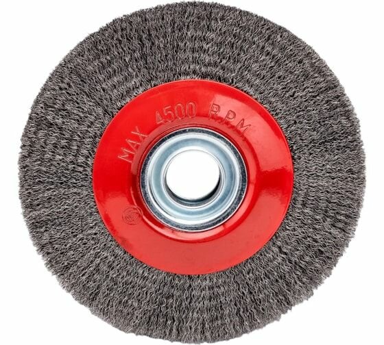 Щетка кольцевая 200х32 мм, витая проволока INTERTOOL BT-6200