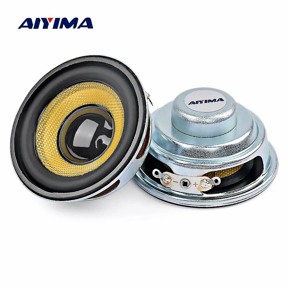 AIYIMA Портативные динамики 2 шт. 4 Ohm Speaker