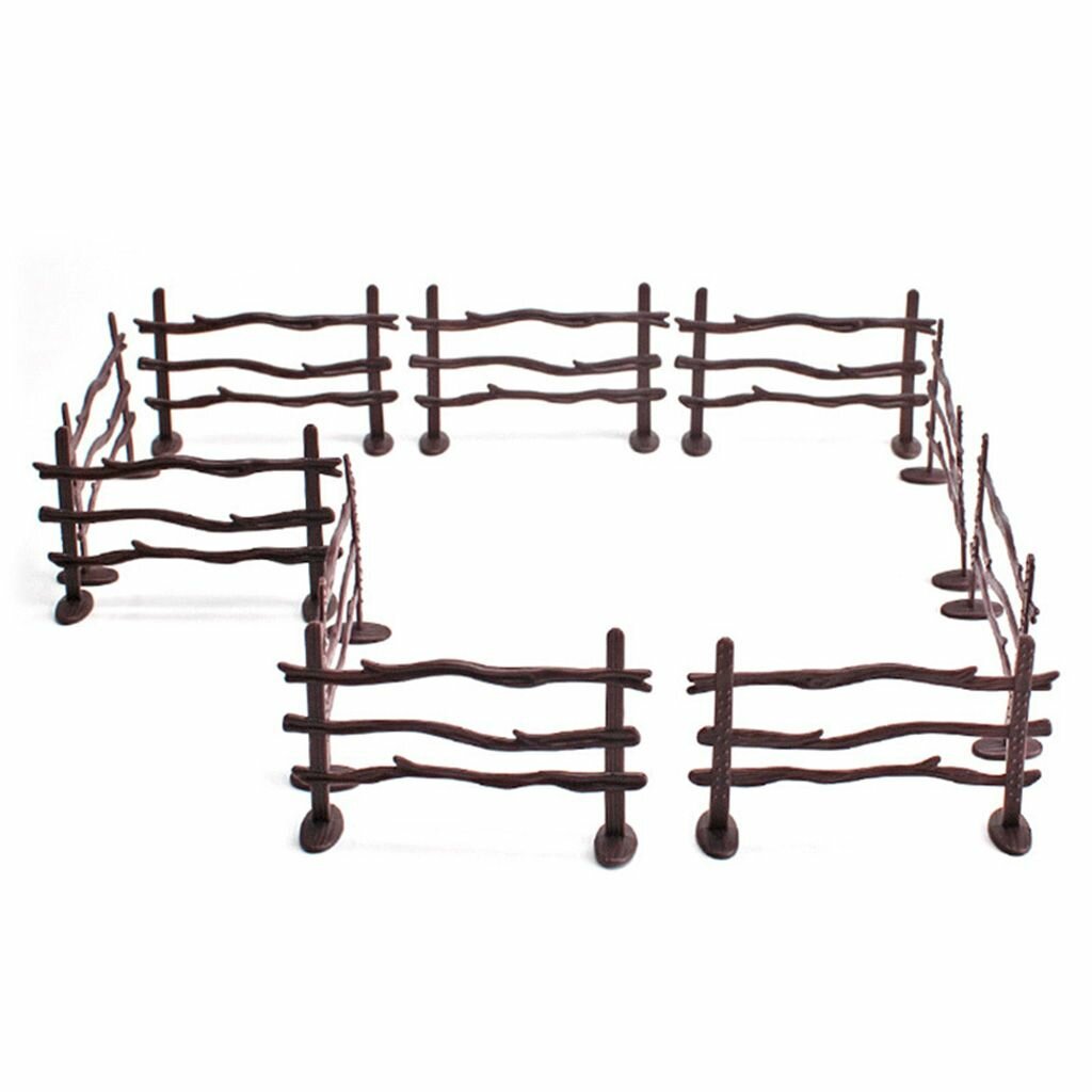 Кукольный домик, миниатюрный фермерский забор, набор из 10 предметов, модель сцены, имитация девушки, игрушка для ролевых игр