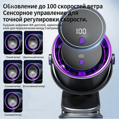 Прищепной турбовентилятор: 100 скоростей