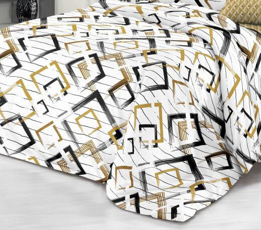 Пододеяльник Евромакси 240*220 см, на молнии, поплин (Эдинсон (основа))