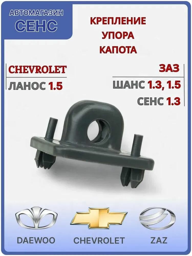 Фиксатор автомобильный, Болт крепежный М20, 1 шт.