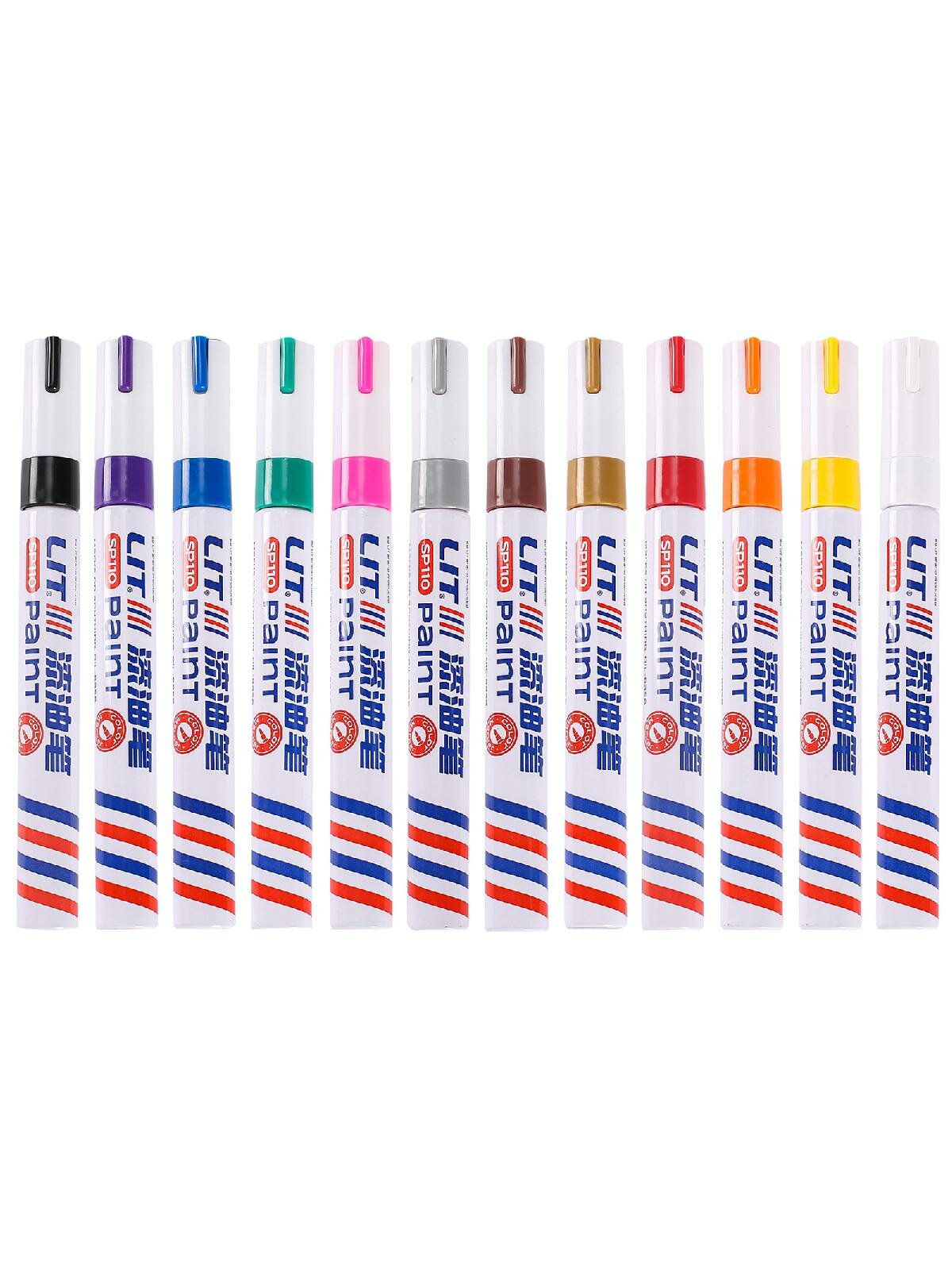 Универсальный маркер для подкраски на масляной основе для обслуживания автомобильных колес