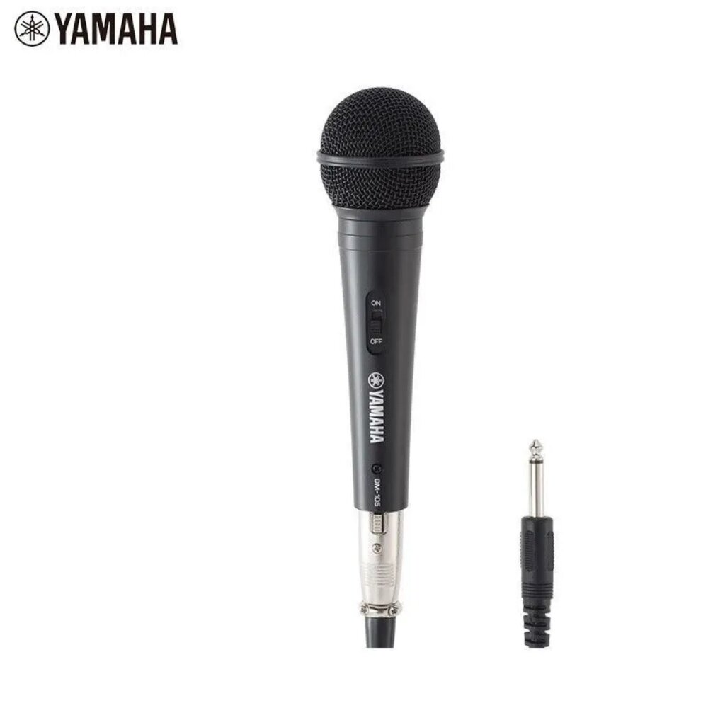 YAMAHA DM-105 BLACK - динамический ручной микрофон, кадиоида