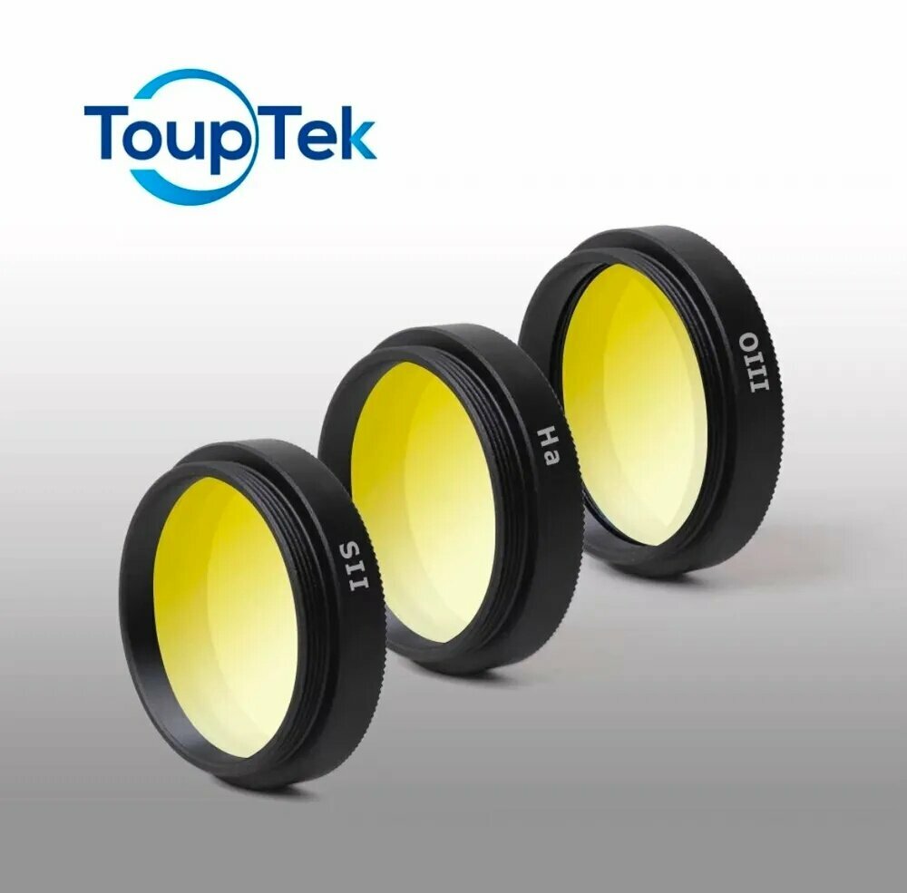 Touptek, HSO filter,1.25inch 6.5nm, Узкополосные фильтры, съемка дальнего космоса, аксессуары для телескопов