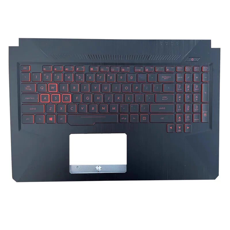 Клавиатура заменяемая для серии ASUS ROG FX, цвет Ледяная Душа, цельная конструкция, оригинальный стандарт, без