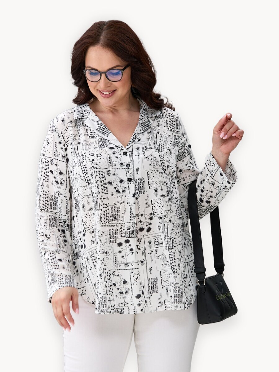 Блуза Большие размеры