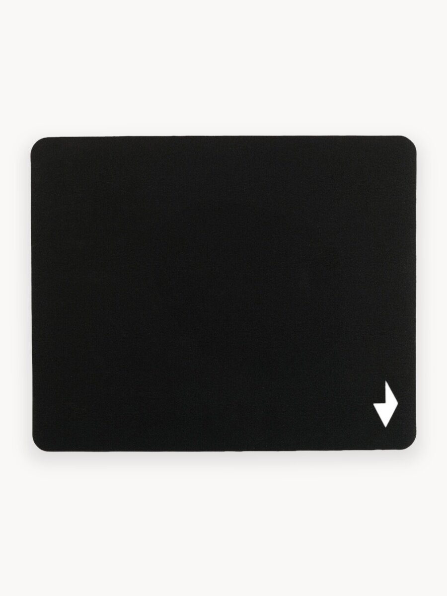 Коврик для мыши Gembird черный без рисунка размер 250х200х2мм