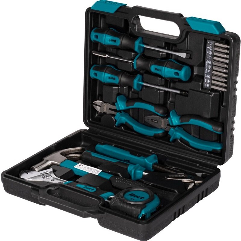 Набор инструментов Bort BTK-19, 19 предметов