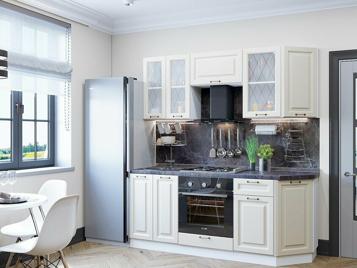 Кухонный гарнитур Ницца Агат, 1900 мм