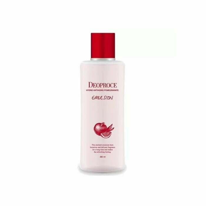 Deoproce Эмульсия Hydro antiaging pomegranate emulsion, 380 мл