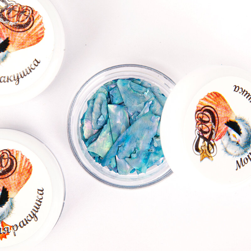 Zoo Nail Art 1667 Микс "Морская ракушка" 1 г