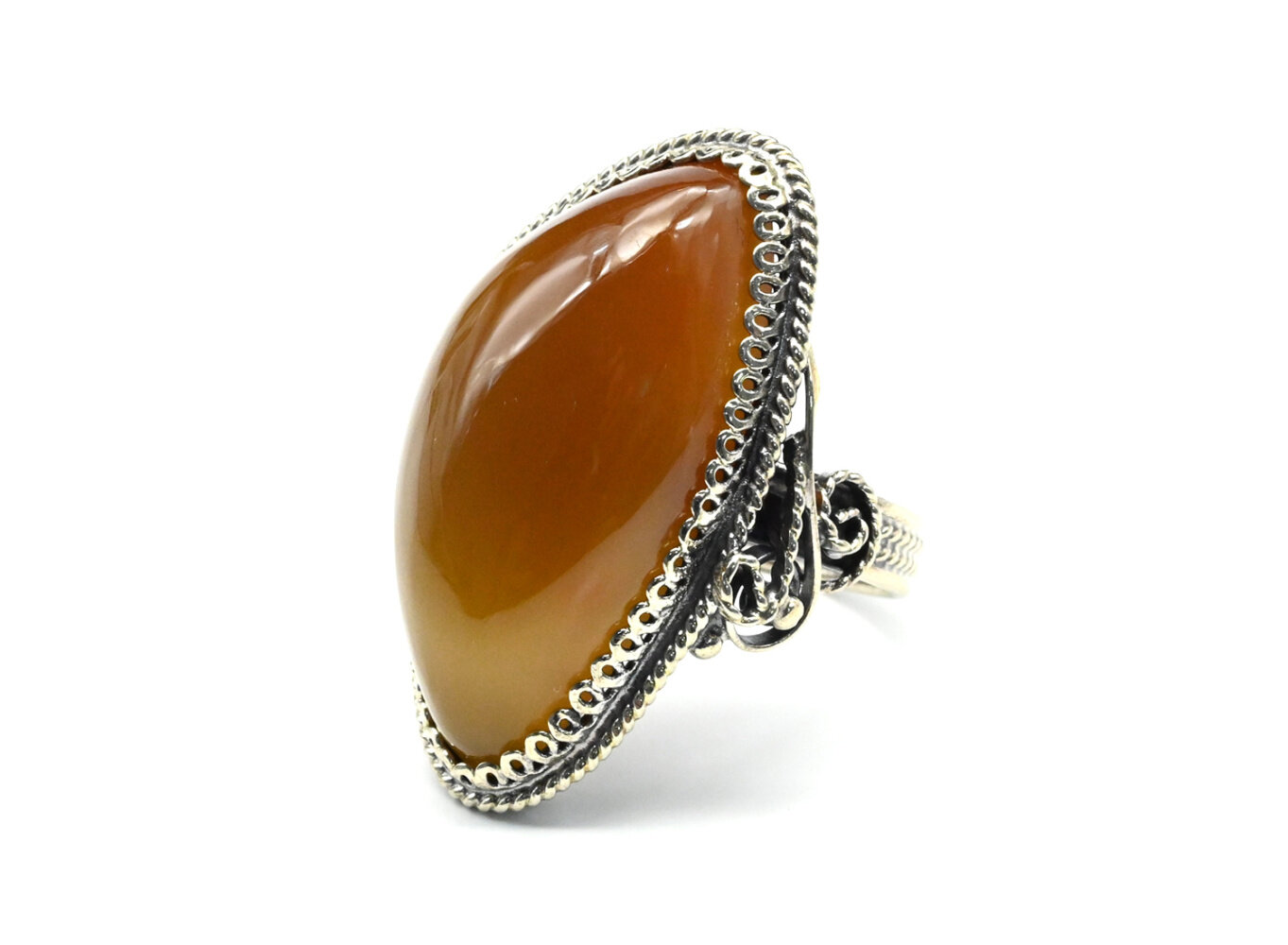 Кольцо, сердолик