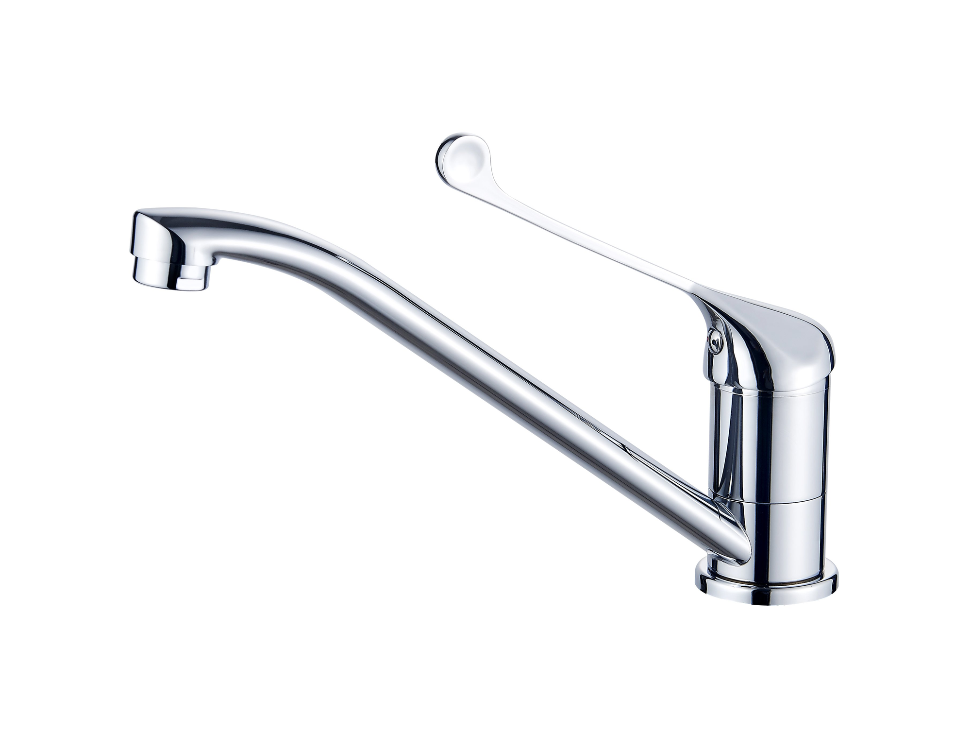 Смеситель для кухни ESKO MD 05 однозахватный, с хирургической ручкой, цвет: хром