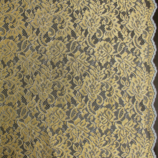 Ткань Ткани-100, кружево, 100%, полиэстер, плательная, 1м х 1,12м