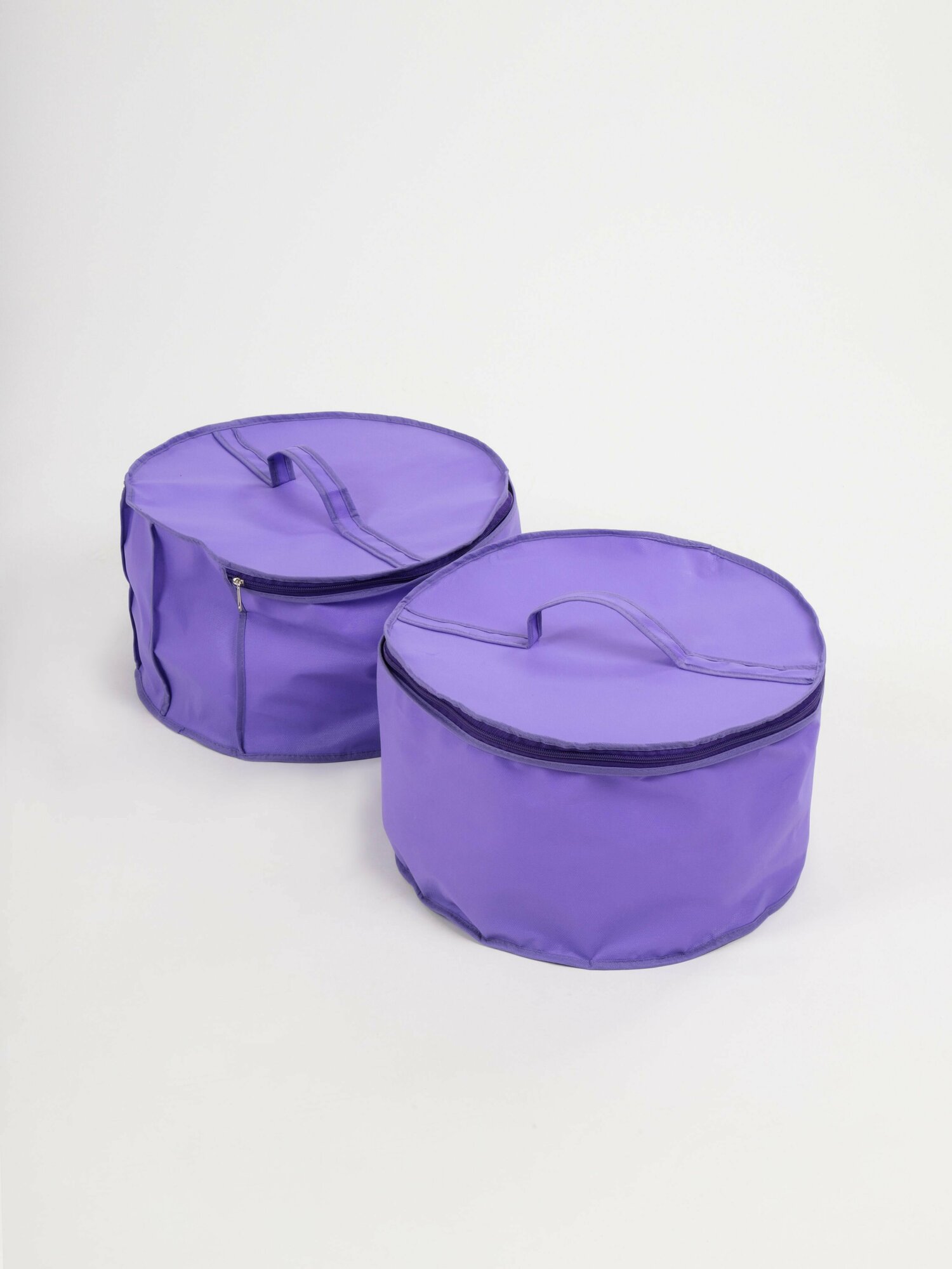 Чехол Fusion, для хранения головных уборов и обуви, 33х33 см, фиолетовый