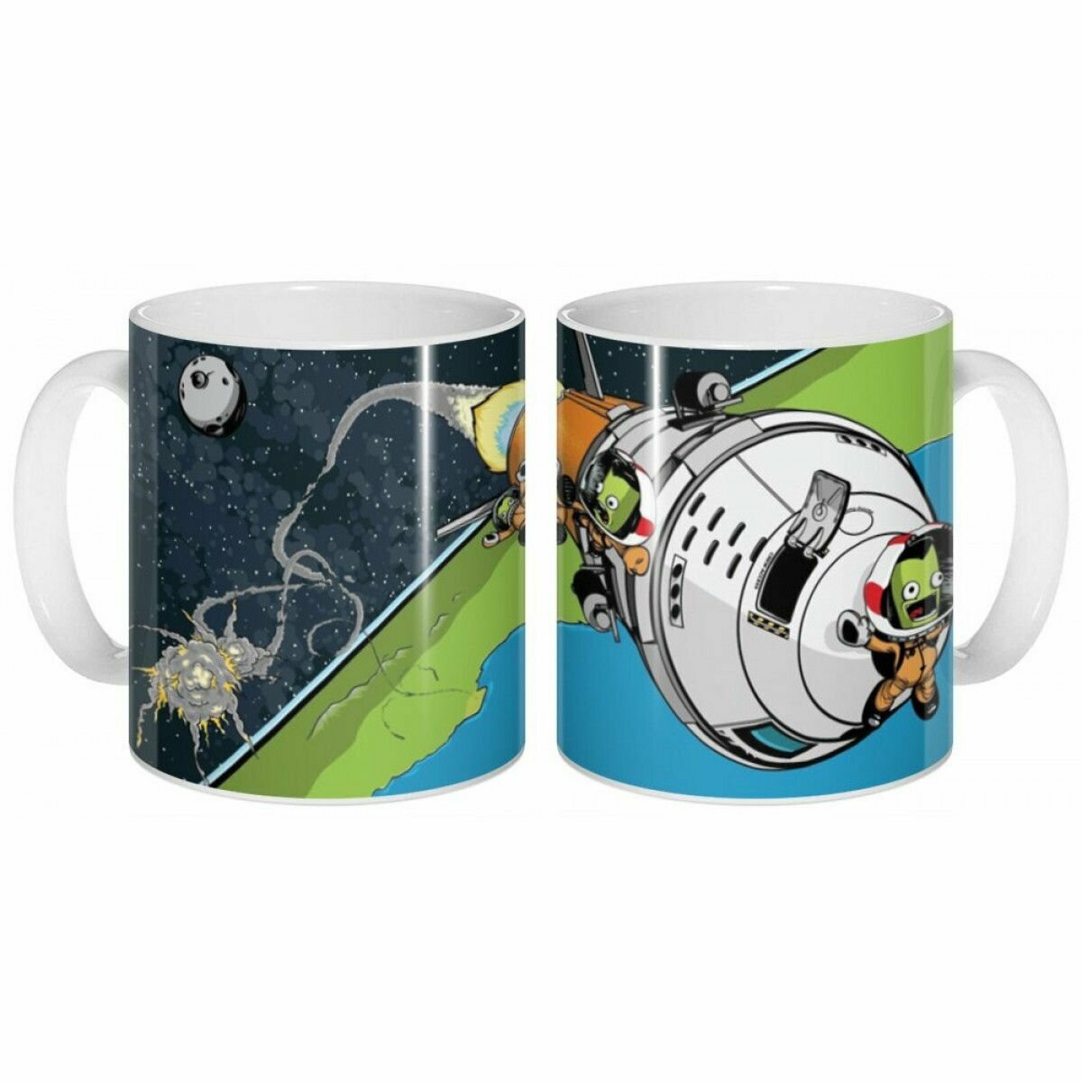 Кружка Kerbal Space Program Art — фото 1