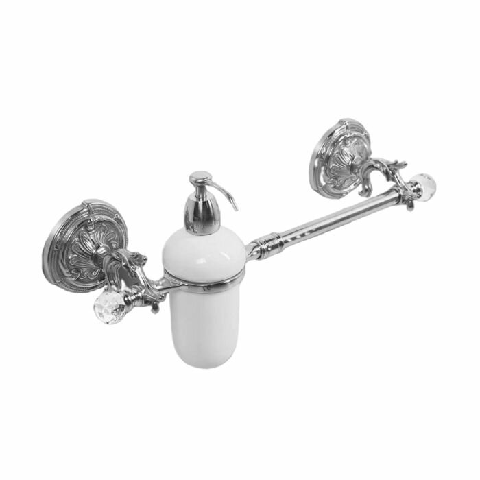 Полотенцедержатель с диспенсером Art&Max AM-2057-Cr