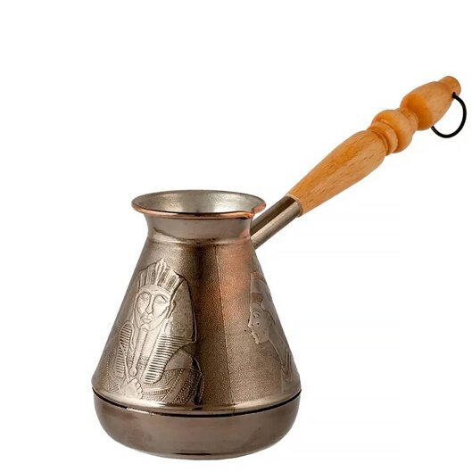 Кофеварка медная TimA "Египет" с деревянной ручкой, объём 0,3л