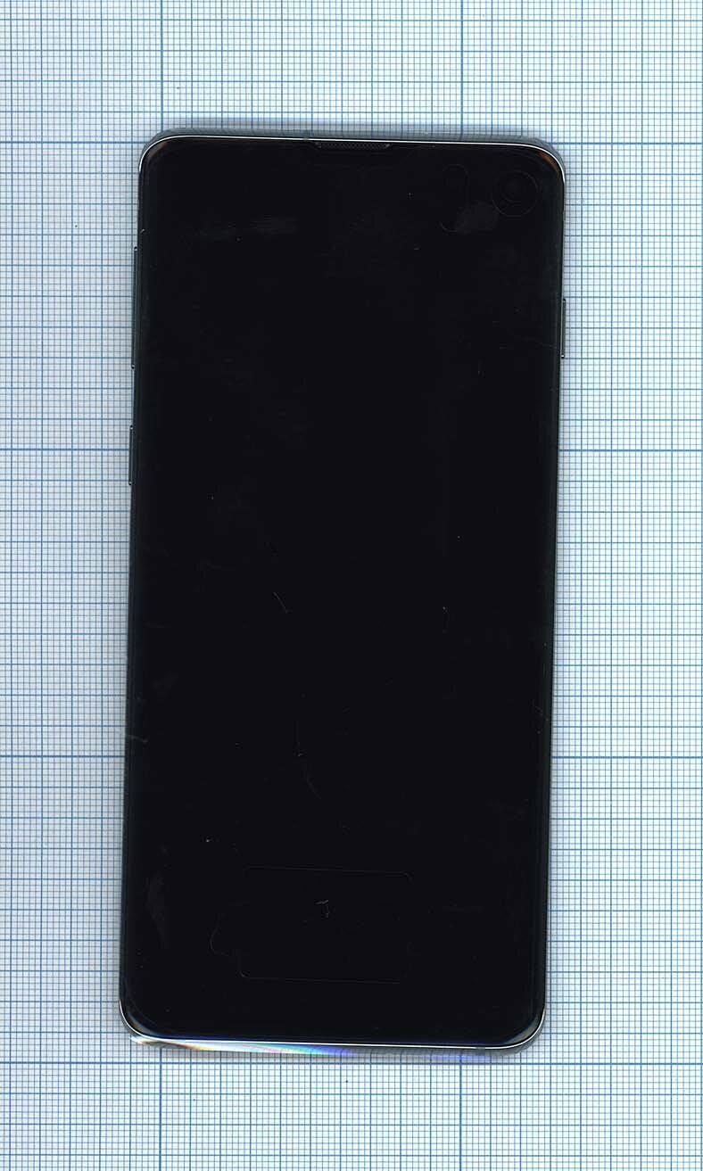 Дисплей для смартфона Samsung Galaxy S10 SM-G973F/DS зеленый