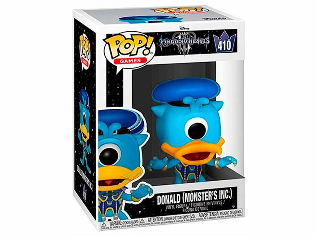 Фигурка FUNKO POP! Games: Kingdom Hearts III - Donald Monster's Inc. (Дональд)